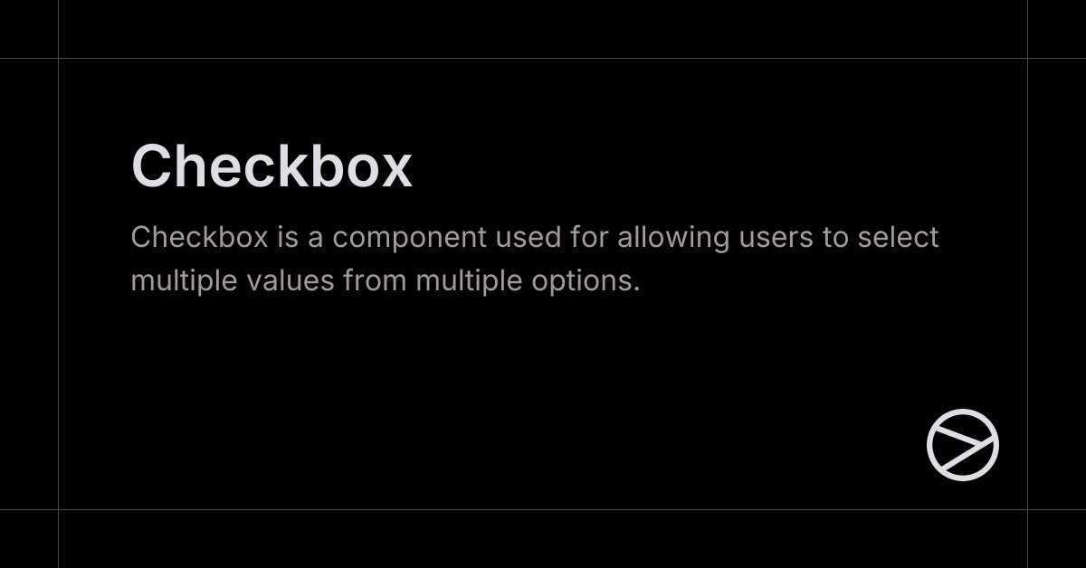 Checkbox - Yamada UI