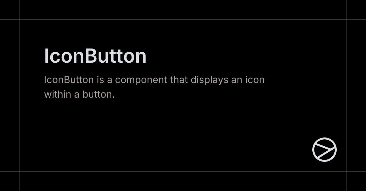 IconButton - Yamada UI