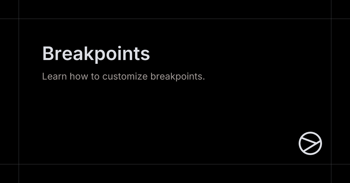 Breakpoints - Yamada UI