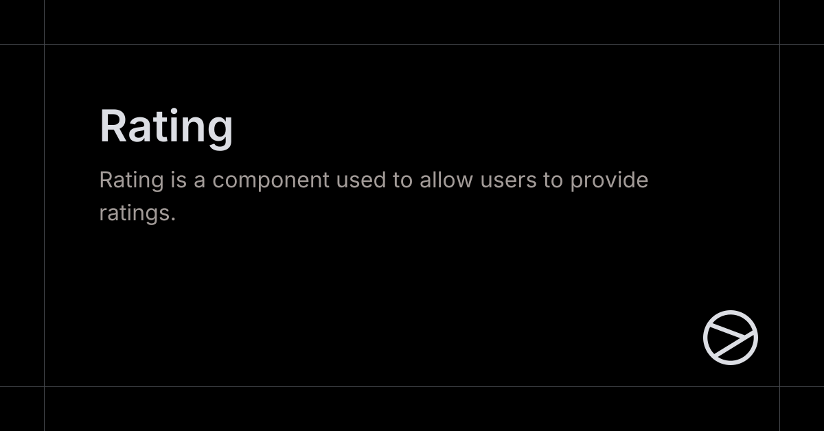 Rating - Yamada UI