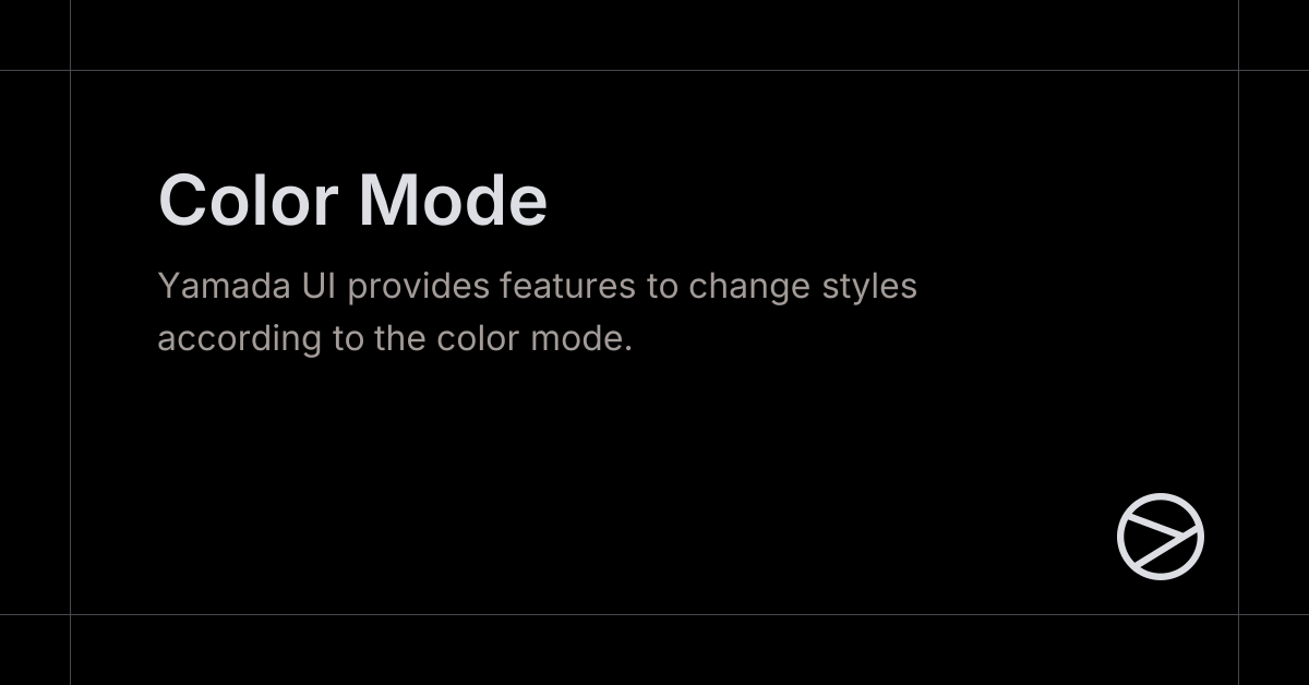 Color Mode - Yamada UI