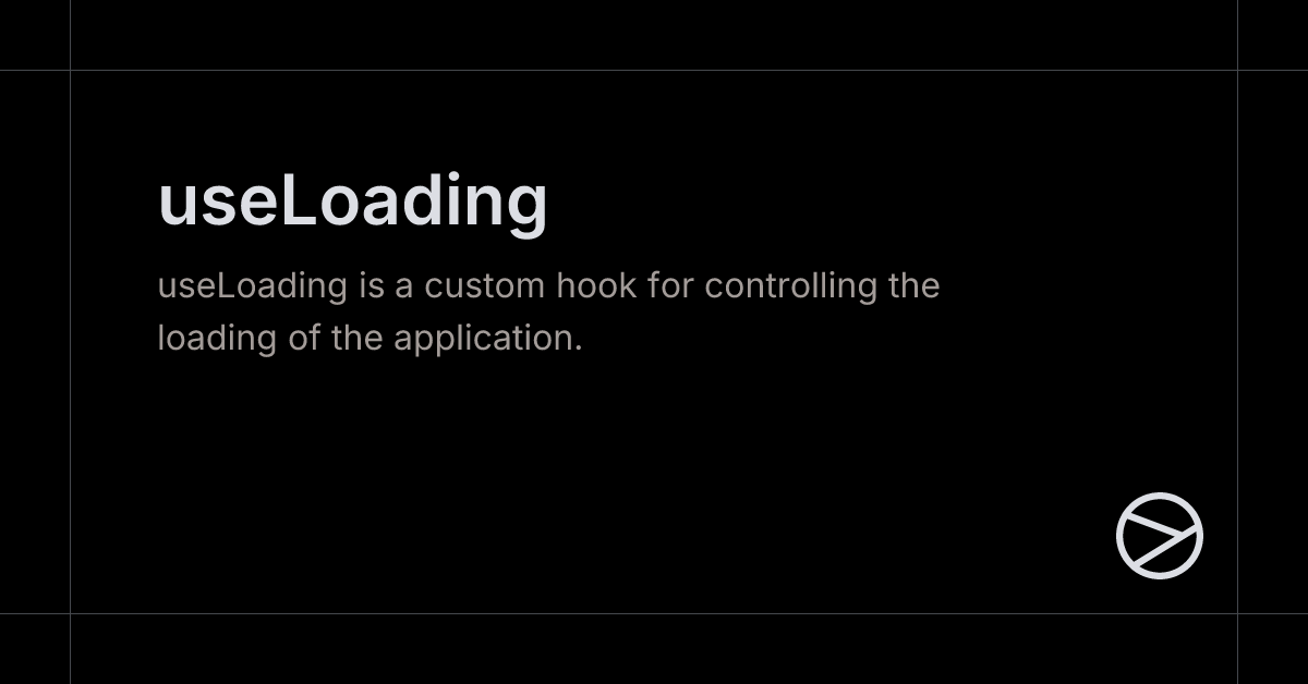 useLoading - Yamada UI