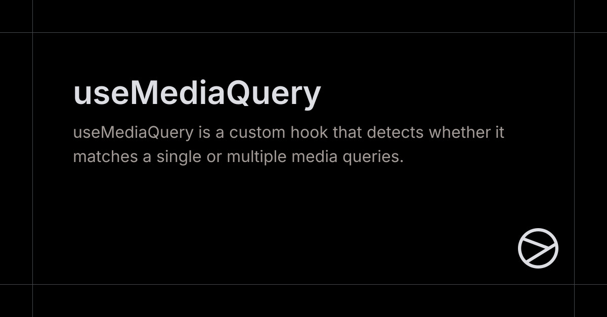 useMediaQuery - Yamada UI