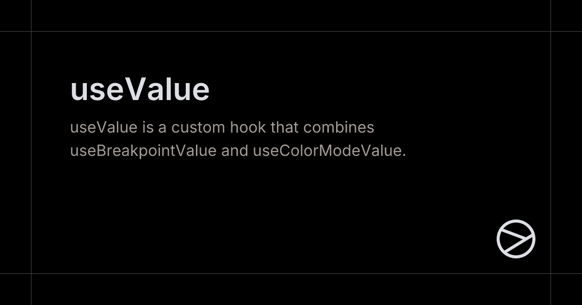 useValue - Yamada UI