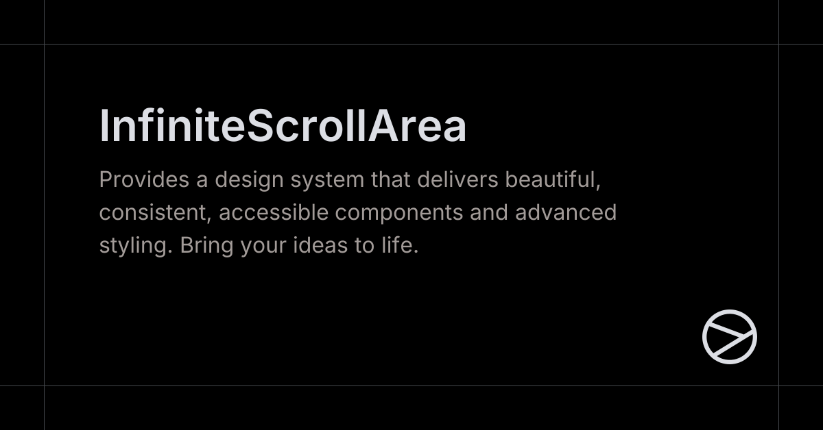 InfiniteScrollArea - Yamada UI
