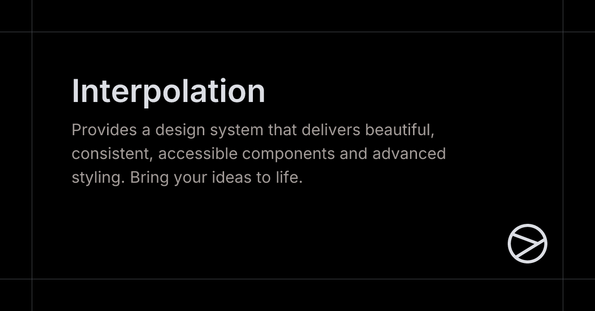 Interpolation - Yamada UI