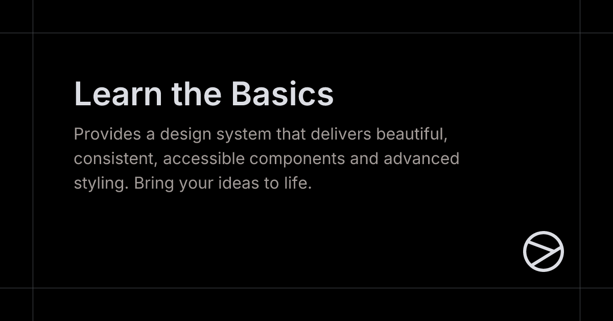 Learn the Basics - Yamada UI